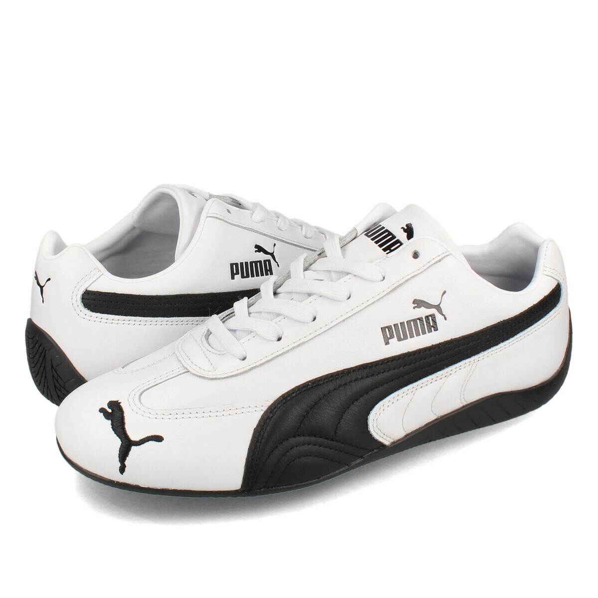 【楽天市場】PUMA SPEEDCAT LTH プーマ スピードキャット レザー メンズ レディース スニーカー ローカット WHITE ...