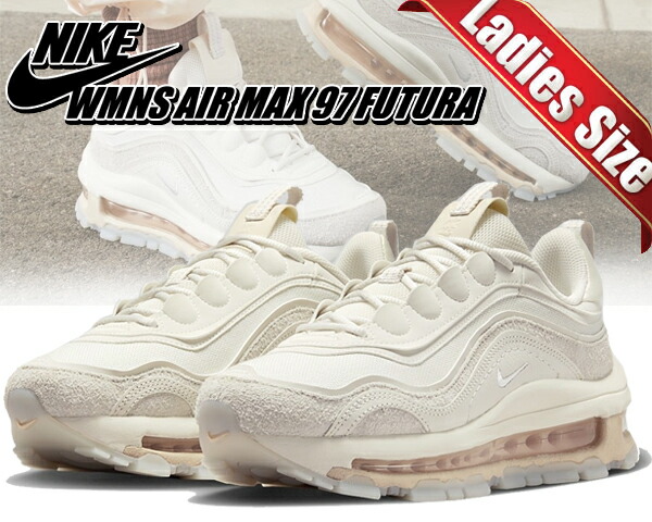 【楽天市場】お得な割引クーポン発行中!!【送料無料 ナイキ ウィメンズ エアマックス 97 フューチュラ】NIKE WMNS AIR MAX ...