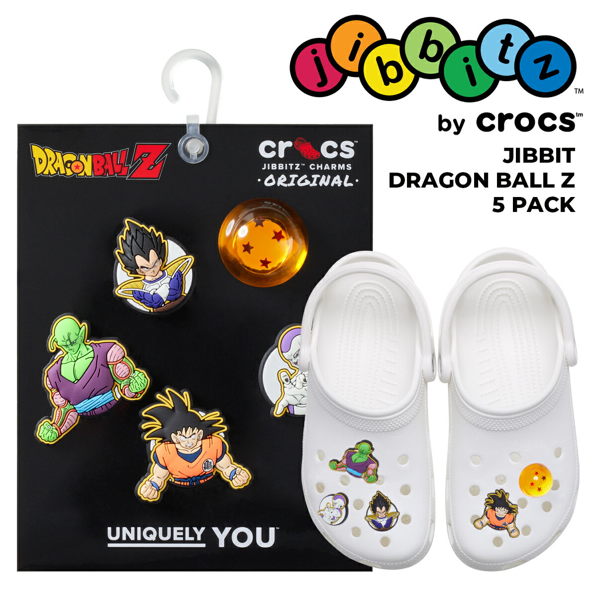 【楽天市場】【クロックス ジビッツ ドラゴンボール Z 5 パック】crocs JIBBIT DRAGON BALL Z 5 PACK ...