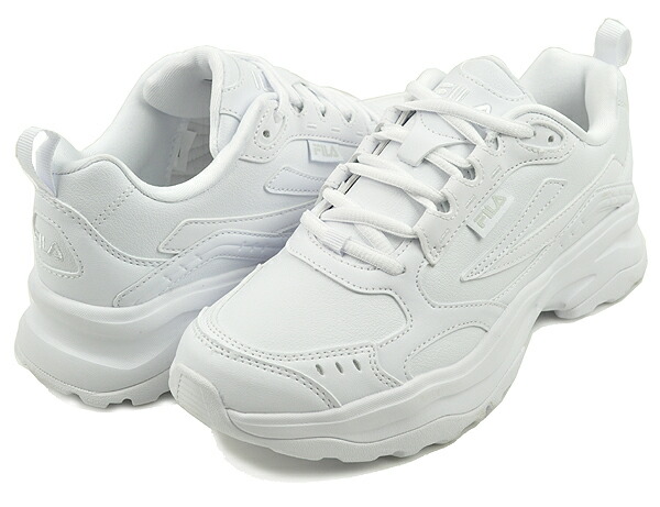 【楽天市場】お得な割引クーポン発行中!【フィラ ウッドブロック STR】FILA WOODBLOCK STR WHITE/WHITE ...