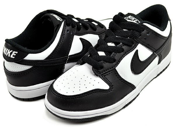 【楽天市場】お得な割引クーポン発行中!【ナイキ ダンク ロー プレスクール】NIKE DUNK LOW (PS) white/black ...
