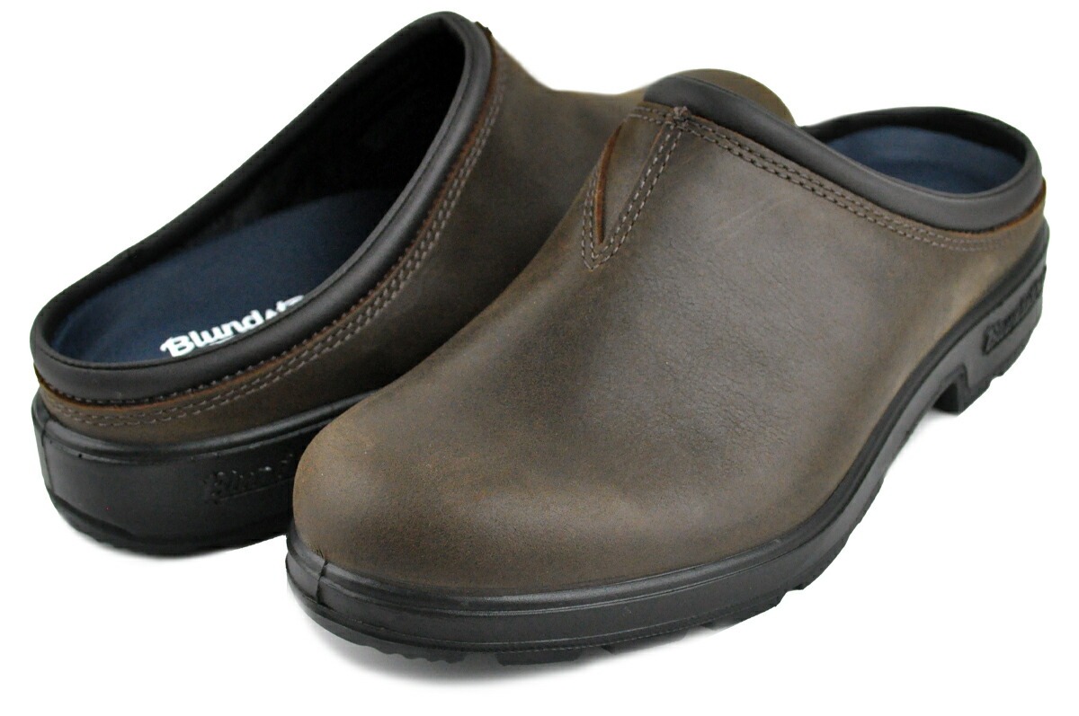 【楽天市場】ブランドストーン オリジナルス クロッグ アンティークブラウン Blundstone ORIGINALS CLOG SHOE ...