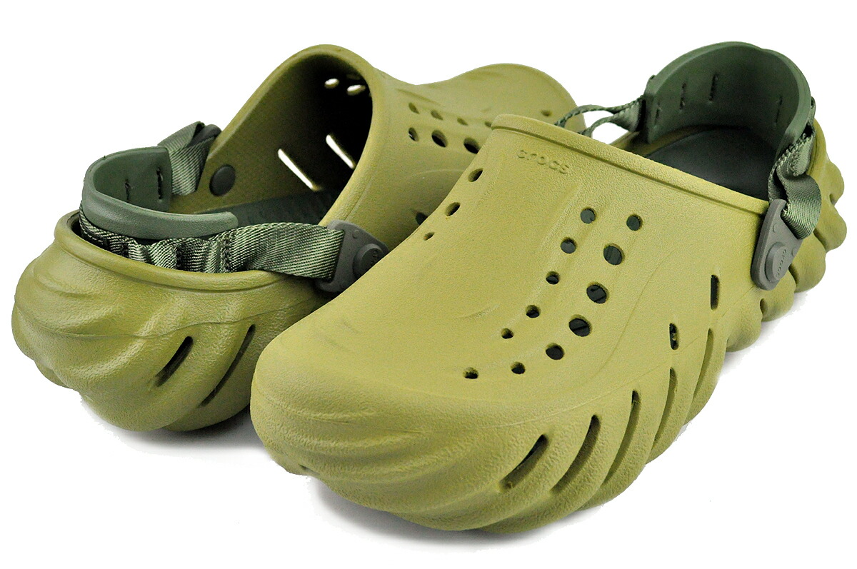 【楽天市場】クロックス エコー クロッグ アロエ crocs ECHO CLOG ALOE 207937-3ua：LTD SPORTS ...