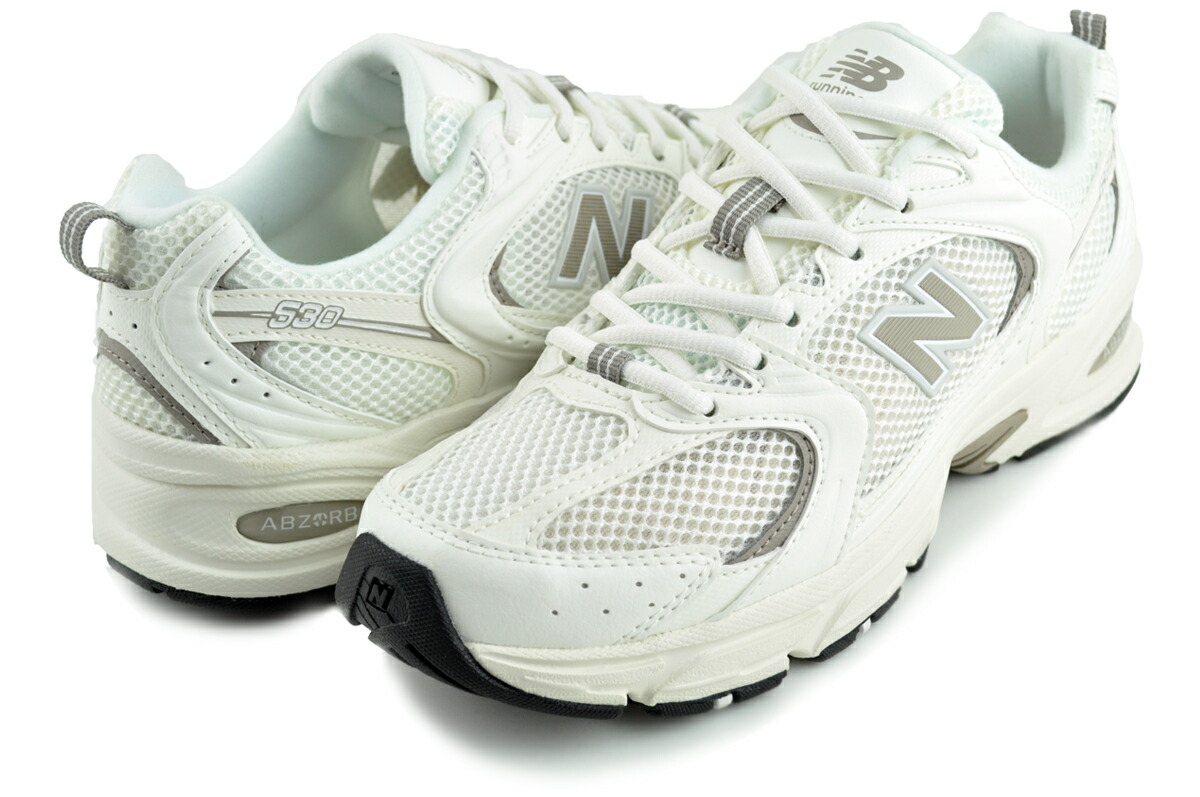 【楽天市場】[18日はご愛顧感謝デー＆ポイント5倍!!] ニューバランス 530 ホワイト NEW BALANCE U530CSB WHITE ...