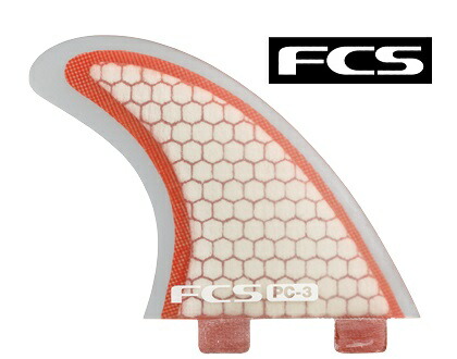 【楽天市場】【国内正規品】 FCS FIN THRUSTERS FCS FCS PC-3 Tri Set Performance Core SMALL - S エフシーエス トライ フィン ...