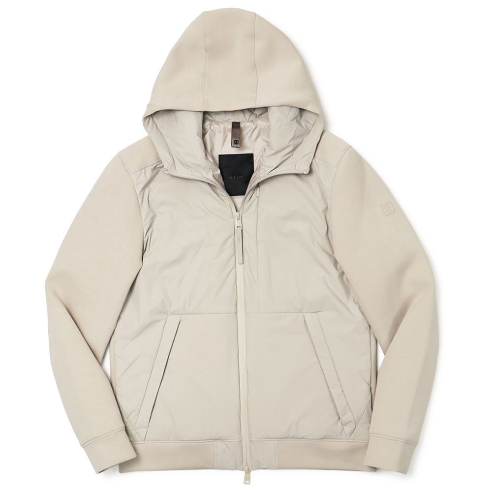 【楽天市場】デュノ / DUNO / フルジップハイブリッドパーカー / セットアップ対応 / 中綿入り / 超軽量 テクノ ストレッチ ナイロン × コットンジャージー切り替え / LEO ...