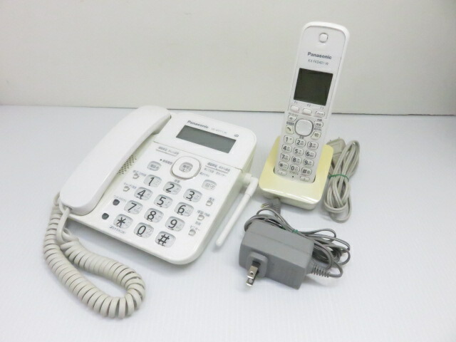 【楽天市場】【中古品】 Panasonic パナソニック 電話機 子機1台 VE-GD31-W YR-15157 ：リサイクルーチェ