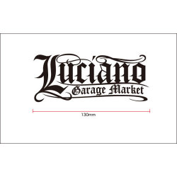 【楽天市場】【Luciano Garage Market】【ルチアーノガレージマーケット】LGM OLD-E STICKER(XL ...