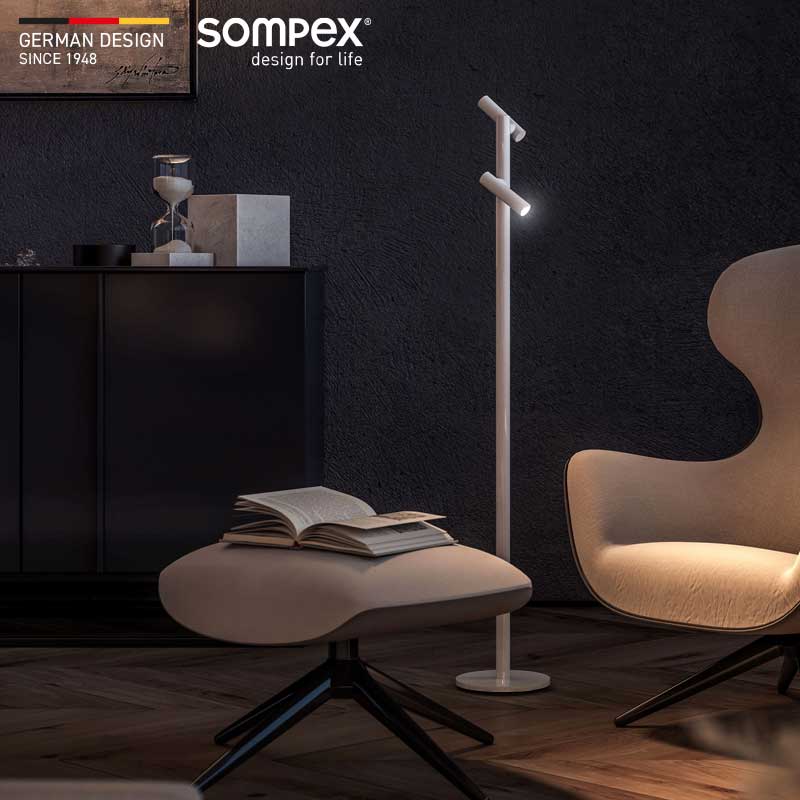 【楽天市場】SOMPEX(ソンペックス) Tubo トゥーボフロアランプ 充電式ポータブルライト フロアランプ 屋外屋内兼用 無段階調光 USB充電：シバタ照明