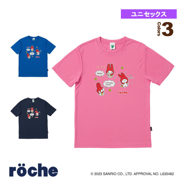【楽天市場】サンリオキャラクターズrocheコラボTシャツ／My Melody／ユニセックス（S0003）《ローチェ（roche） テニス ...