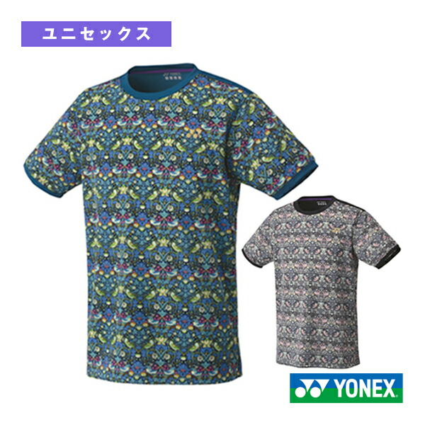 【楽天市場】ゲームシャツ フィットスタイル ユニセックス 10682《ヨネックス テニスウェア（メンズ/ユニ）》 ：テニス・バドミントン ...