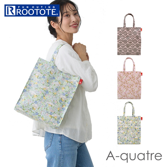 【楽天市場】ルートート サンリオ ROOTOTE 8491 定番 レッスンバッグ トートバック トートバッグ A4 通勤 通学 手提げバッグ 大きめ レディース キャラクター ラミネート A ...