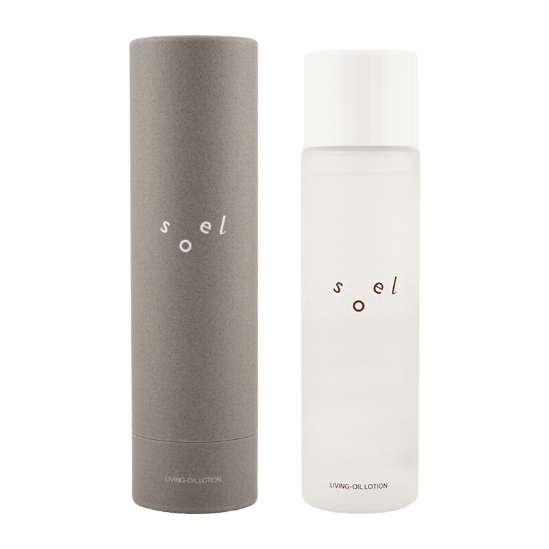 【楽天市場】soel LIVING-OIL ローション 120mL 敏感肌 肌荒れ かさつき ハリ 化粧水 [ギフトラッピング対応 ...