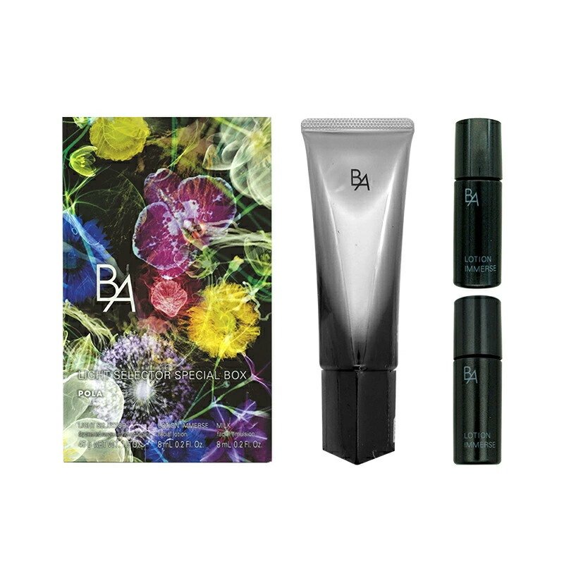 【楽天市場】POLA ポーラ B.A ライト セレクター スペシャルボックス N 日中用クリーム45g SPF50+・PA++++ライトセレクター 45g ローション 8ml ミルク N ...