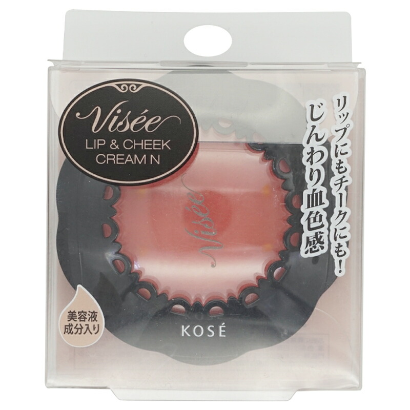 【楽天市場】VISEE ヴィセ リシェ リップ＆チーククリーム N OR-7 サニーオレンジ 5.5g 無香料 美容液成分配合 [ギフトラッピング対応]：Lucky Bravo