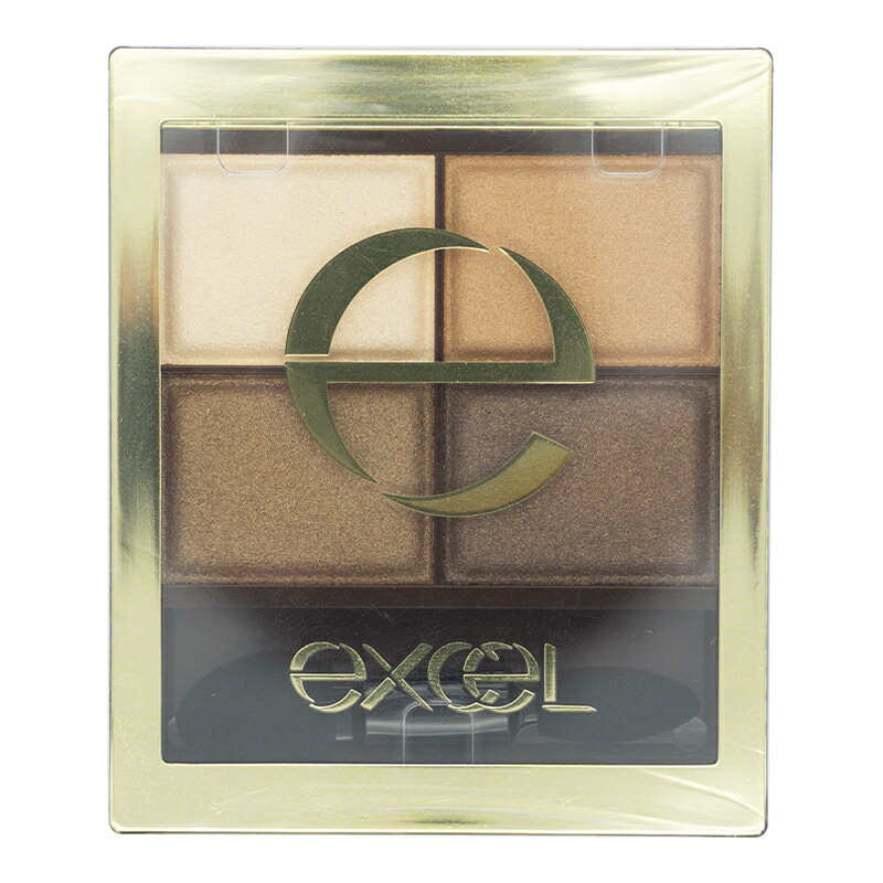 【楽天市場】excel エクセル スキニーリッチシャドウ SR02 リアルブラウン 4.3g アイメイク アイシャドウ：Lucky Bravo