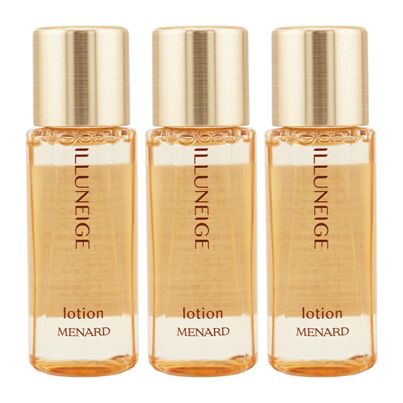 【楽天市場】[3個セット]MENARD メナード イルネージュ ローション 15ml 化粧水 ILLUNEIGE 保湿成分 ヒアルロン酸 可溶性コラーゲン カサブランカエキスEX：Lucky ...