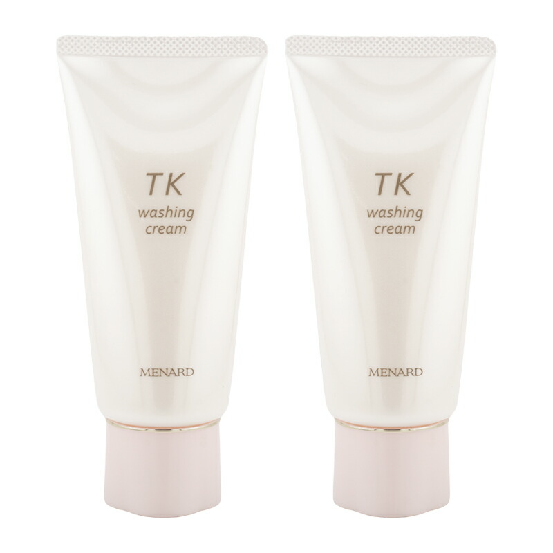 【楽天市場】[2個セット]MENARD メナード TK ウオッシングクリーム 無香料 130g 無着色 ヒアルロン酸 ガーデニアエキス プレゼント：Lucky Bravo