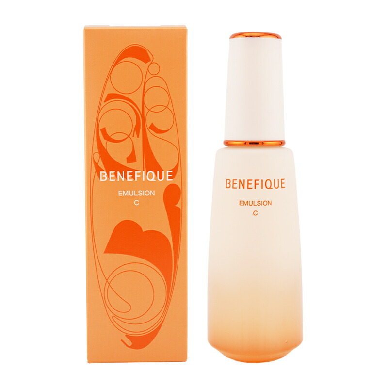 【楽天市場】BENEFIQUE ベネフィーク エマルジョン C 150ml 高保湿乳液 乾燥 くすみ フローラルフルーティーの香り [ギフトラッピング対応]：Lucky Bravo