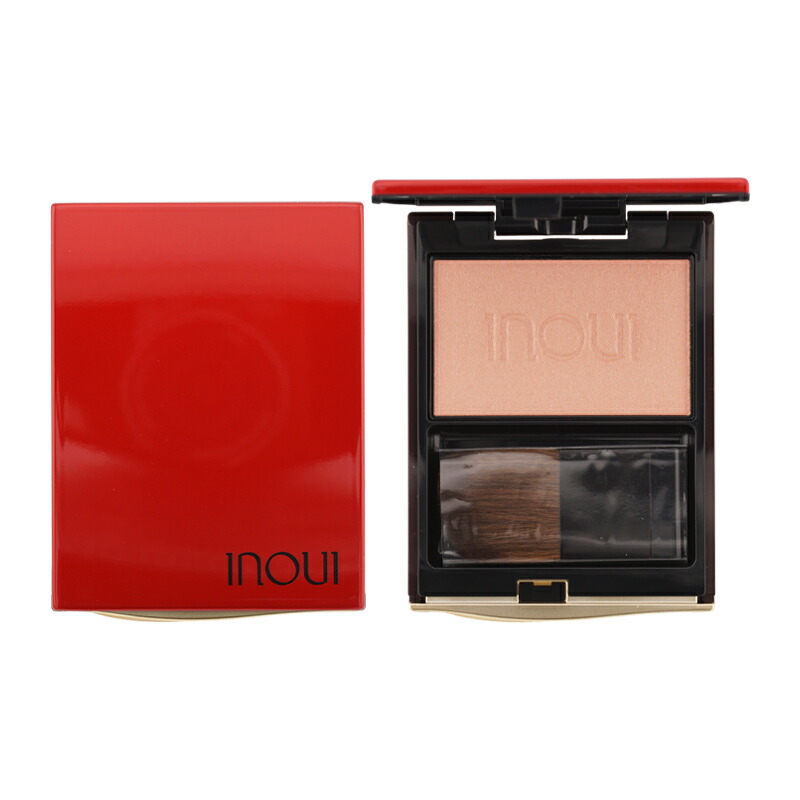 【楽天市場】INOUI インウイ チーク 04 4.9g 保湿 透明感 フローラルフルーティシプレの香り 専用ブラシ付き[ギフトラッピング対応]：Lucky Bravo