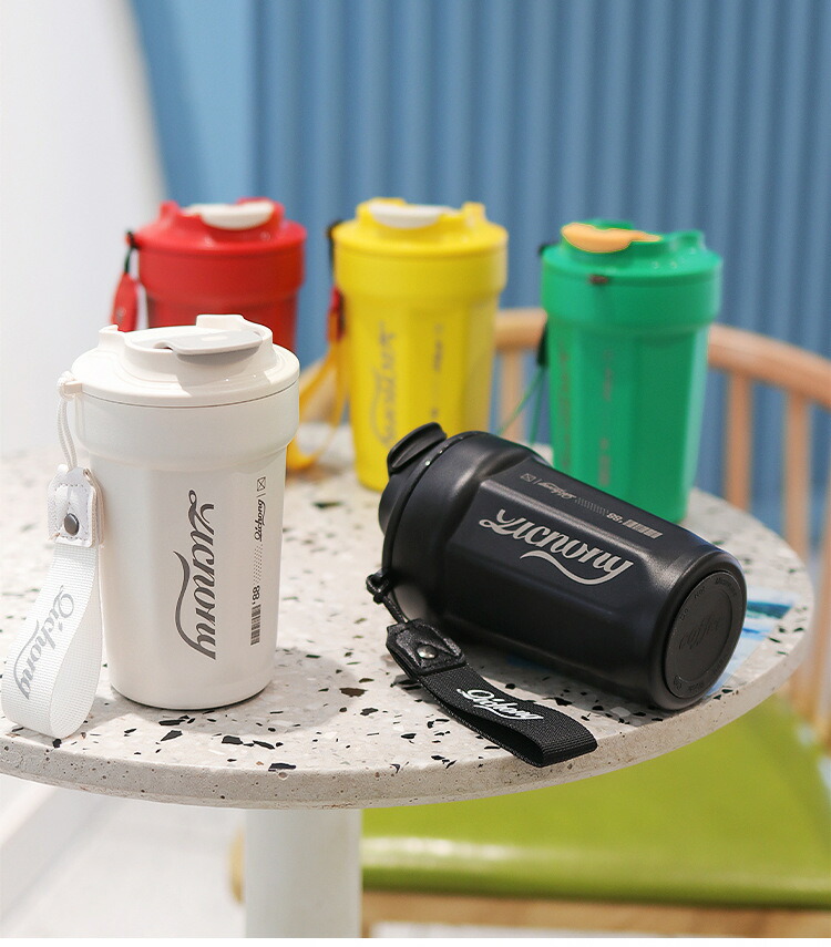 【楽天市場】【スーパーSALE 10%OFF】水筒 子供 480ML おしゃれ 保温 軽い 保冷 直飲み 魔法瓶 スポーツ 洗いやすい 保温ボトル 真空 ステンレスボトル 軽量 清潔 メンズ ...