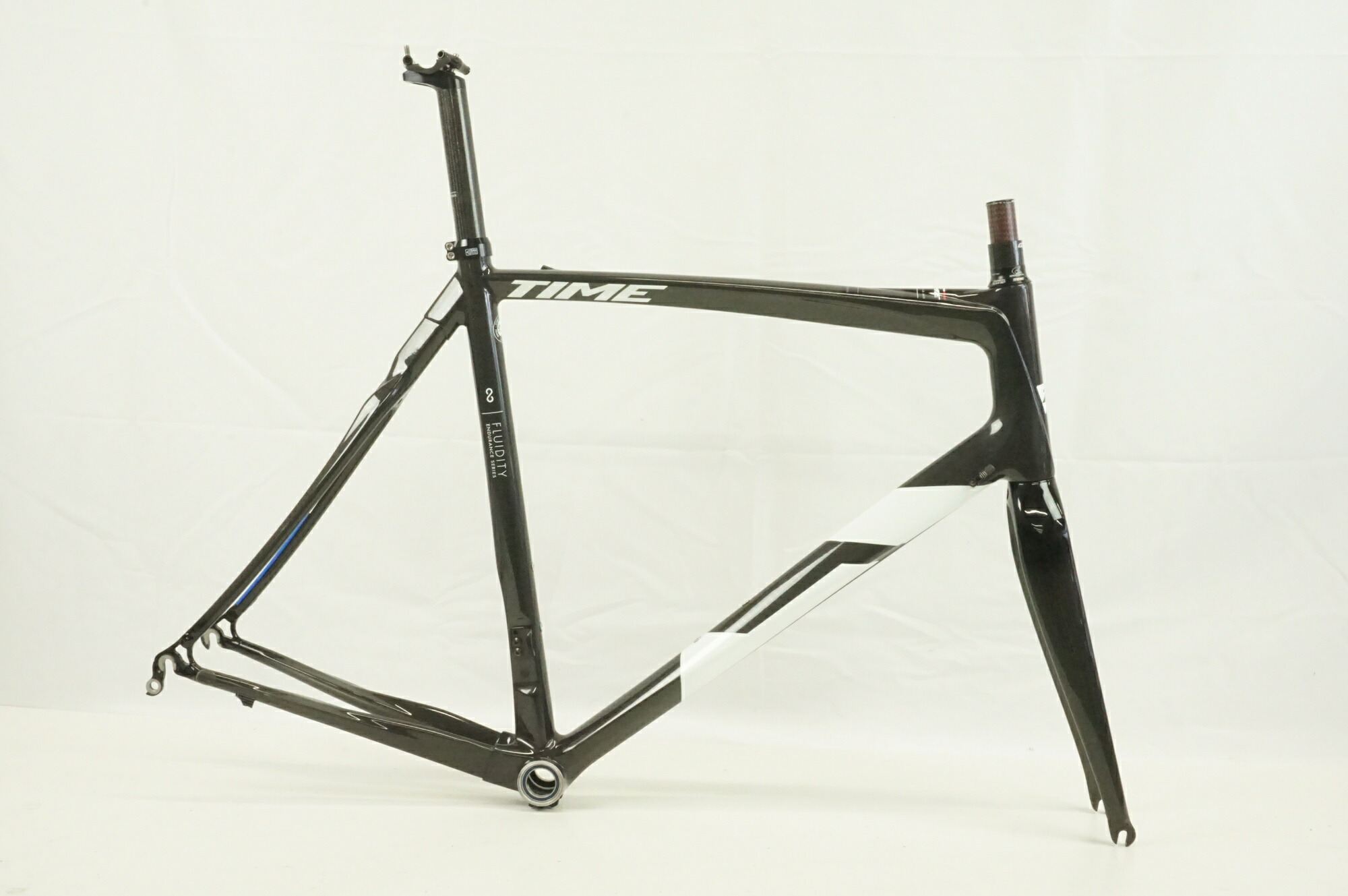 【楽天市場】【中古】 ジャンク TIME 「タイム」 FLUIDITY 2017年モデル フレームセット / バイチャリ宇都宮店：buychari