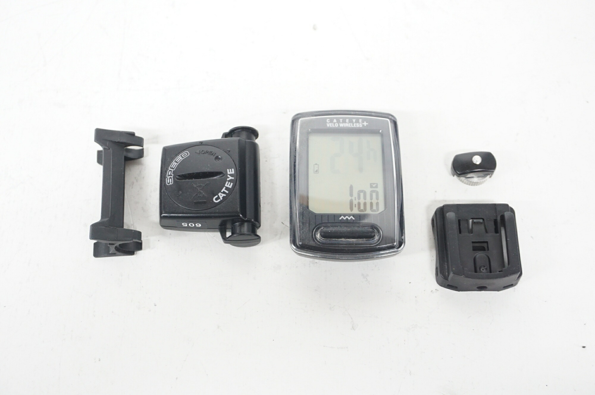 【楽天市場】【中古】 CATEYE 「キャットアイ」 VELO WIRELESS+ CC-VT235W サイクルコンピューター / バイチャリ ...