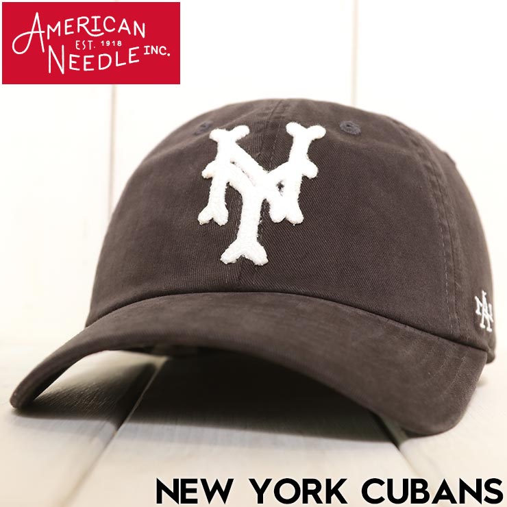 【楽天市場】ストラップキャップ 帽子 AMERICAN NEEDLE アメリカンニードル NEW YORK CUBANS SMU694C ...