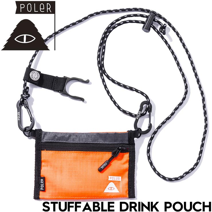 【楽天市場】ドリンクホルダー付きコインポーチ コインケース POLeR ポーラー STUFFABLE DRINK POUCH 243MCV0142 SAG 日本代理店正規品：LUG Lowrs