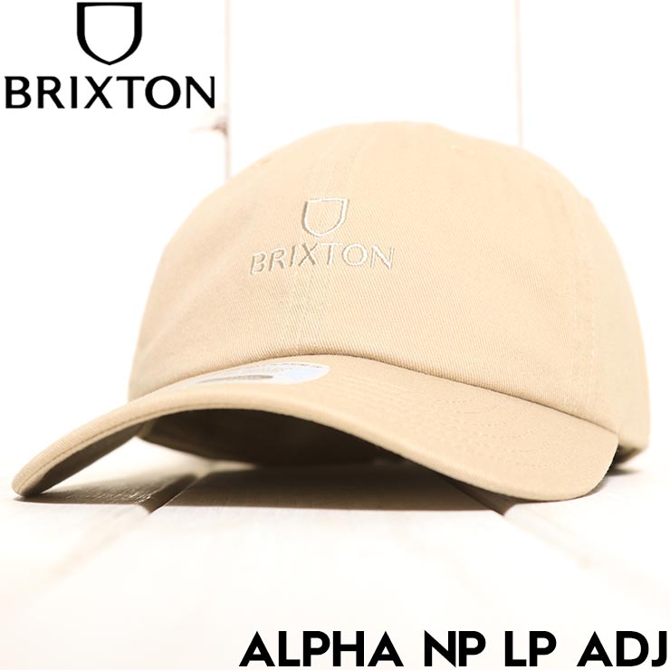 【楽天市場】ストラップキャップ 帽子 BRIXTON ブリクストン ALPHA NP LP ADJ 11776 SDSDR 日本代理店正規品 ...