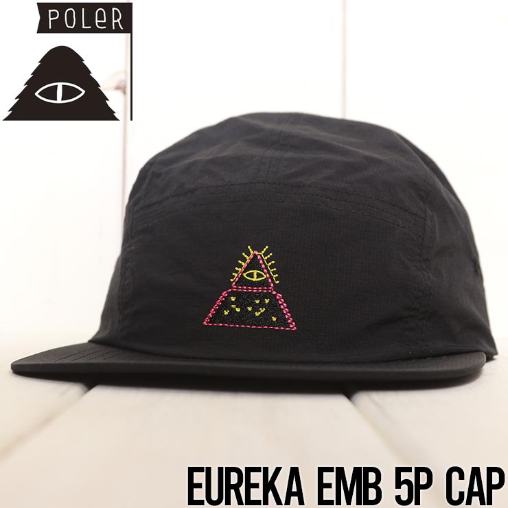 【楽天市場】【クリアランスセール】 【送料無料】 帽子 ストラップキャップ POLeR ポーラー EUREKA EMB 5P CAP 241MCV0287 BLK 日本代理店正規品：LUG Lowrs