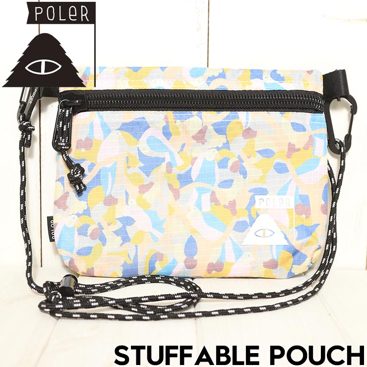 【楽天市場】【クリアランスセール】 サコッシュ ショルダーポーチ バッグ POLeR ポーラー STUFFABLE POUCH 251MCV0134 MULTI 日本代理店正規品：LUG Lowrs