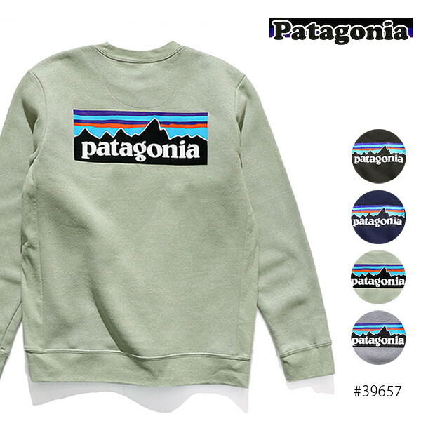 【楽天市場】パタゴニア/patagonia 39657 メンズ・P-6 ロゴ・アップライザル・クルー・スウェットシャツ P-6 Logo ...