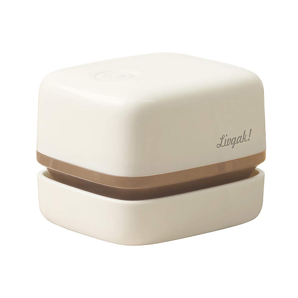 【楽天市場】ソニック(Sonic) 卓上クリーナー リビガク スージーコロン 乾電池式 アイボリ— LV-4641-I：ルミナスエイト 楽天市場店