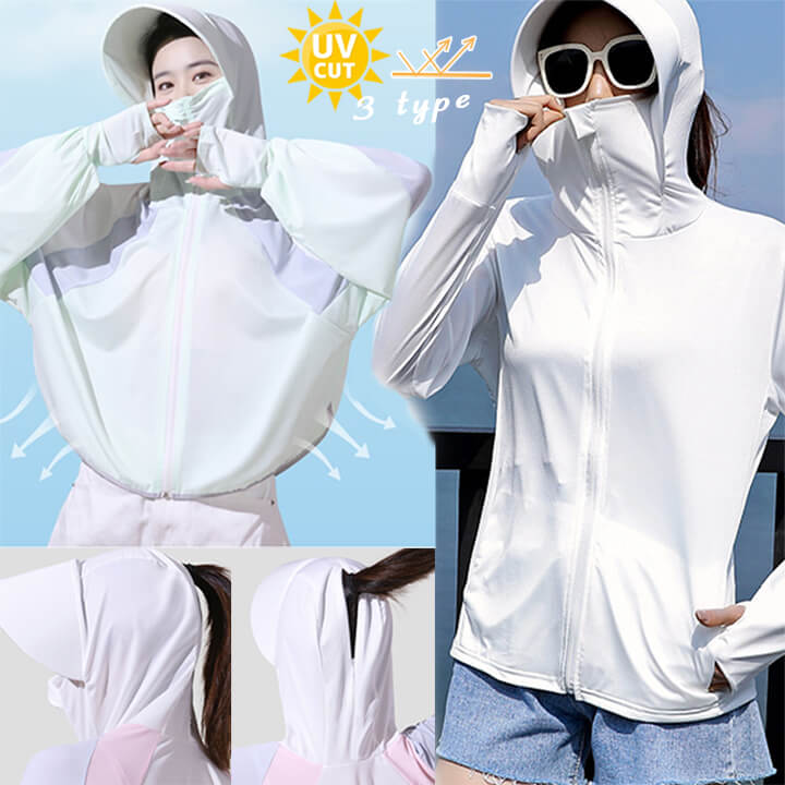 【楽天市場】【訳あり品で超お買い得】UVカットパーカー レディース 紫外線対策 ライトアウター トップス 薄手 夏 羽織【メール便送料無料】 バーゲン：LUMIRA