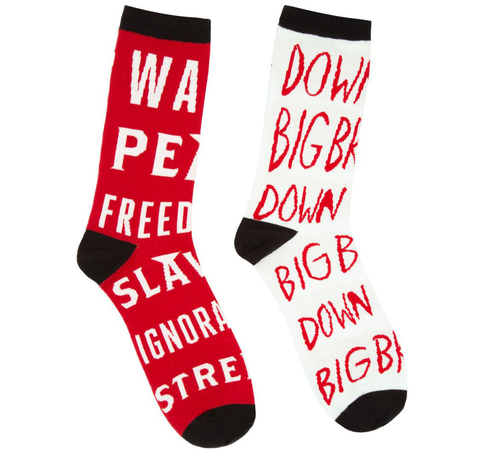 【楽天市場】[Out of Print] George Orwell / 1984 Mismatched Socks - 1984 ソックス：Lury