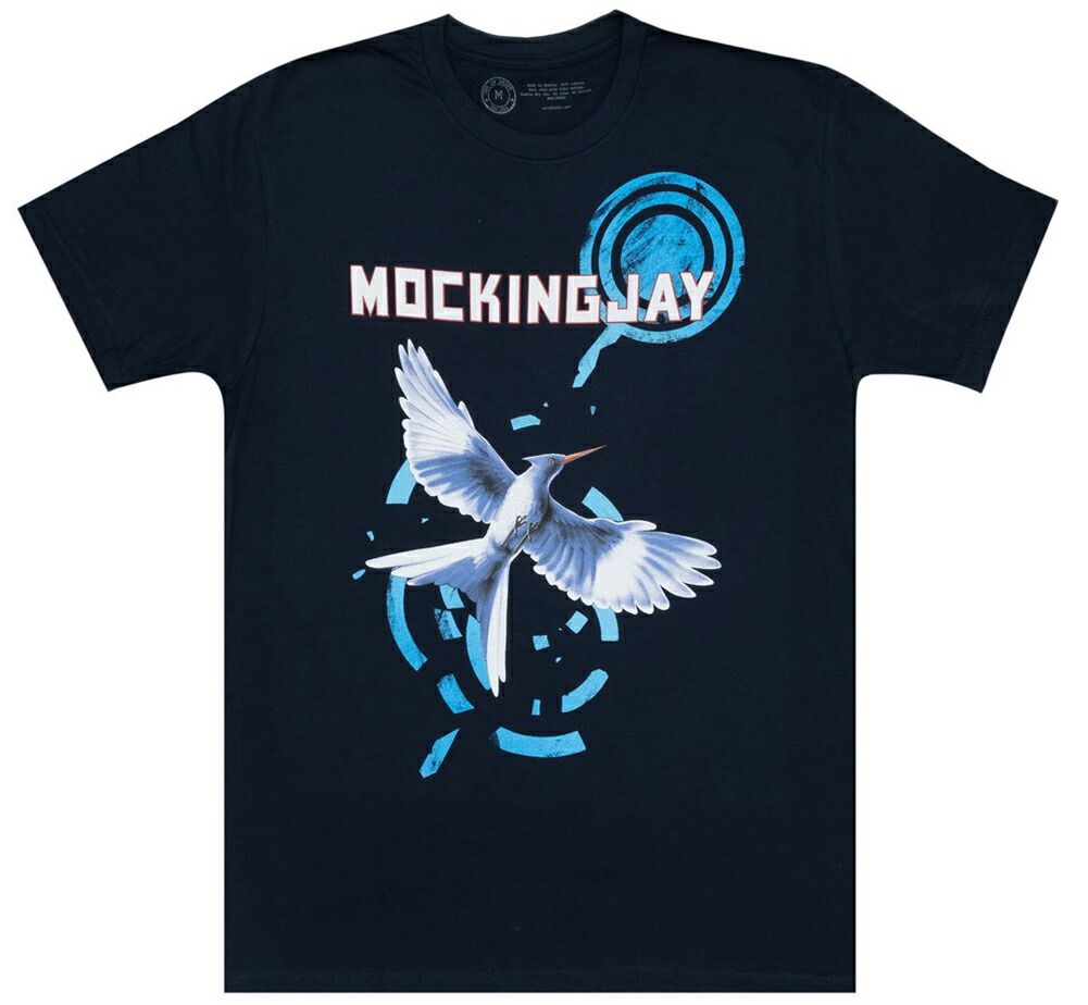 【楽天市場】[Out of Print] Suzanne Collins / Mockingjay Tee (Midnight Navy)：Lury
