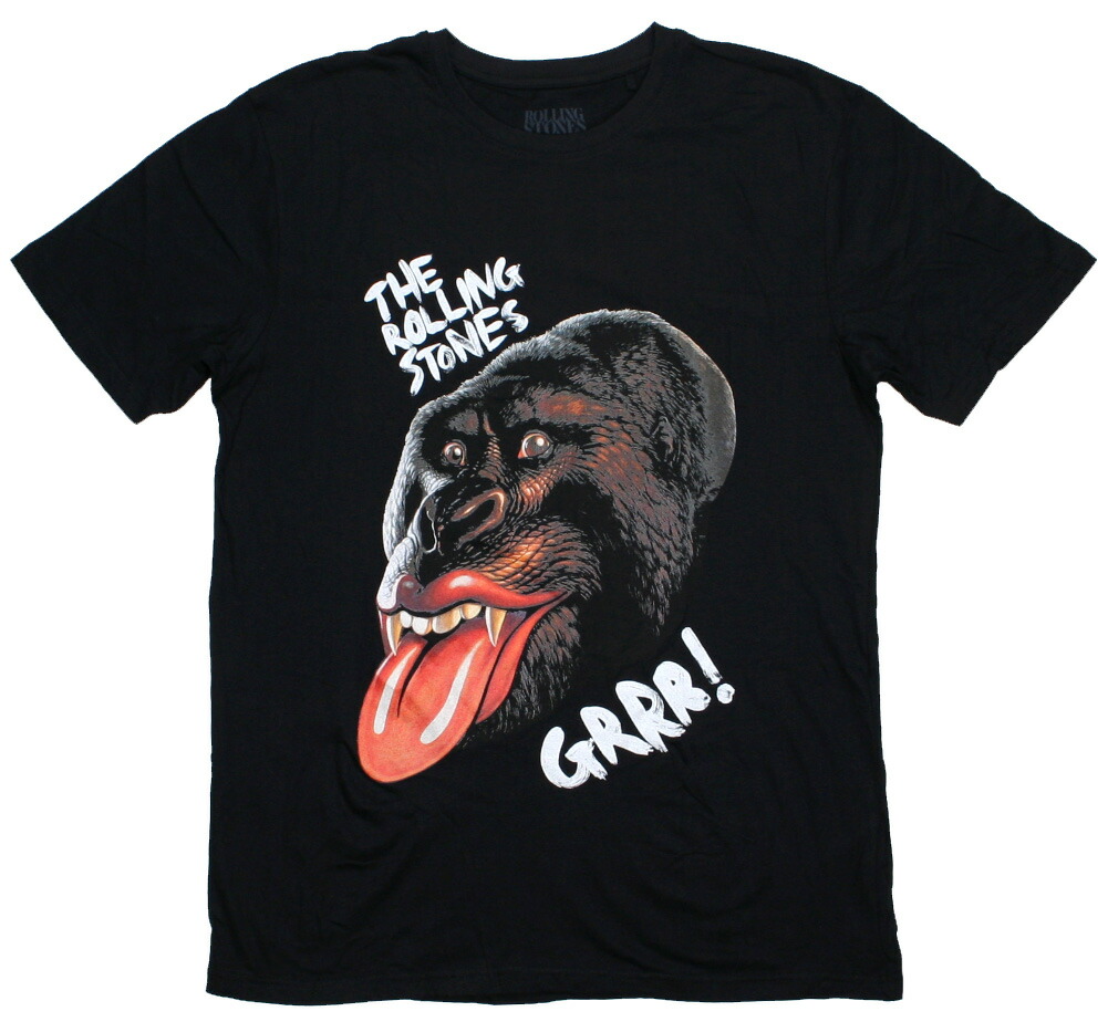 【楽天市場】The Rolling Stones / GRRR! Tee (Black) - ザ・ローリング・ストーンズ Tシャツ：Lury
