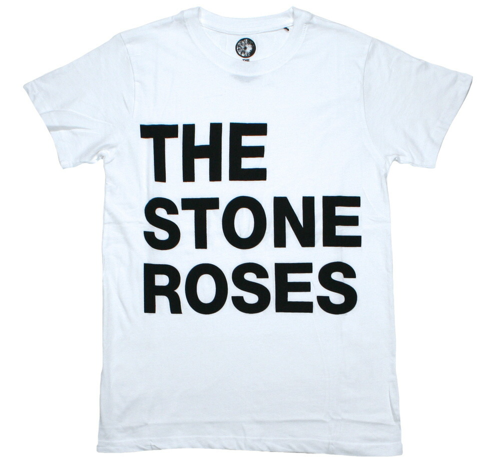 【楽天市場】The Stone Roses / Typography Tee (White) - ザ・ストーン・ローゼズ Tシャツ：Rudy ...