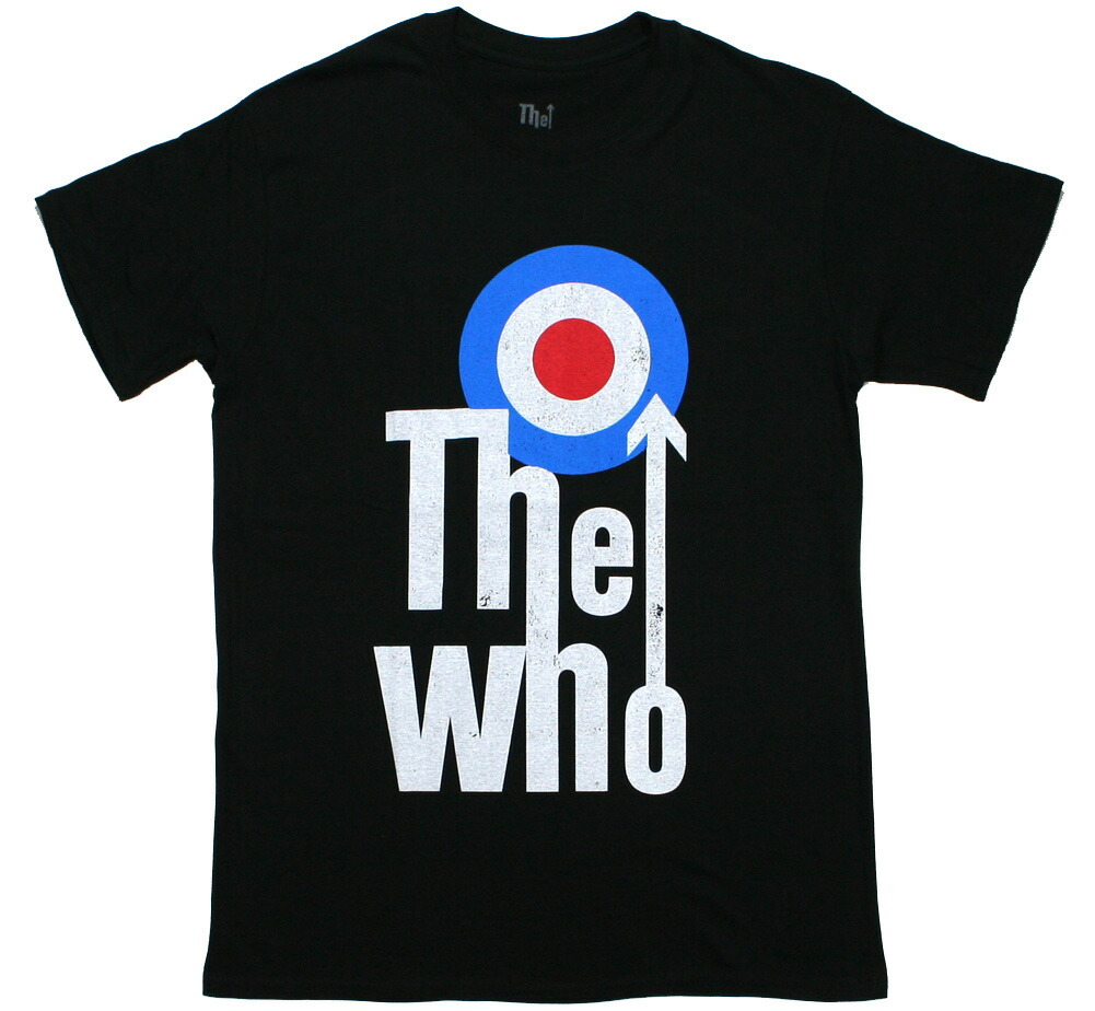 【楽天市場】The Who / Target with The Who Logo Tee (Black) - ザ・フー Tシャツ：Rudy ...