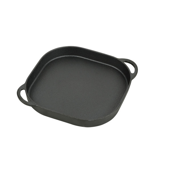 【楽天市場】パール金属 スプラウト 鉄鋳物製グリルプレート 24×24cm フラット HB-6219 [ガス火対応/IH対応/オーブン対応/PEARL]：Lush Life