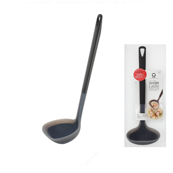 【楽天市場】マーナ トライアングリップ シリコーンお玉 ブラック K534BK[MARNA]：Lush Life