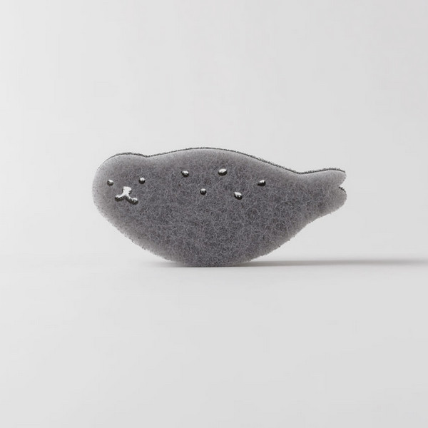 【楽天市場】マーナ あざらしスポンジ グレー K700[MARNA/キッチン]：Lush Life