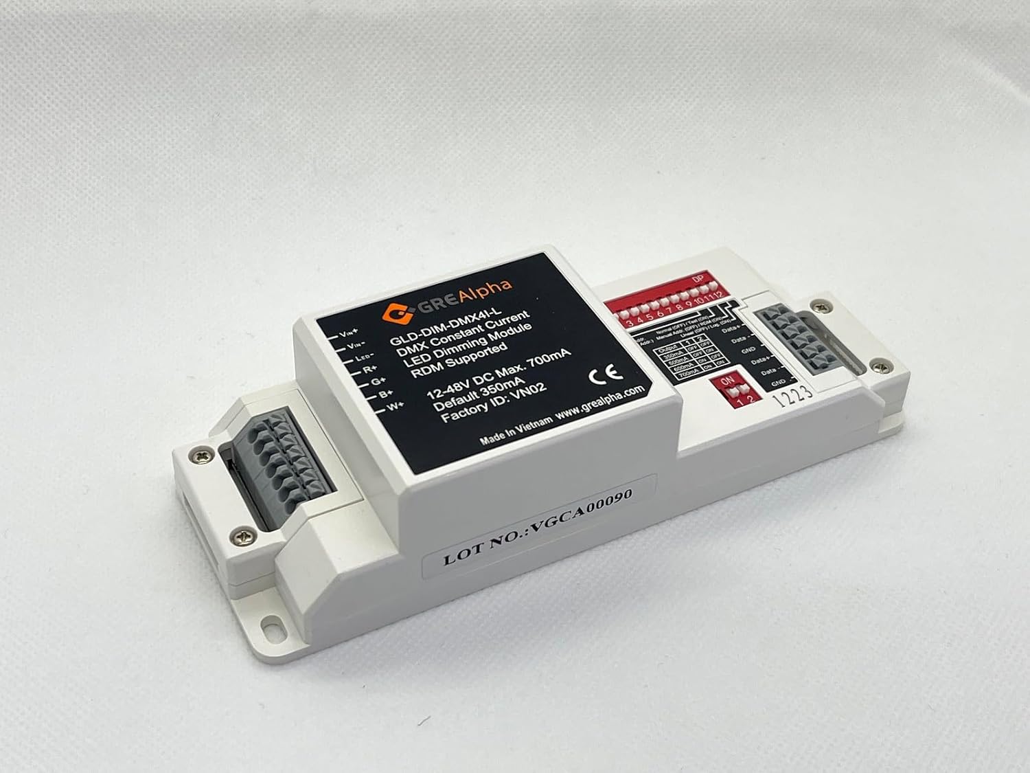 【楽天市場】DMX調光用 DMX-CCモジュール GLD-DIM-DMX4I-L 定電流 RGBW4ch GRE Alpha：ラスタージャパン