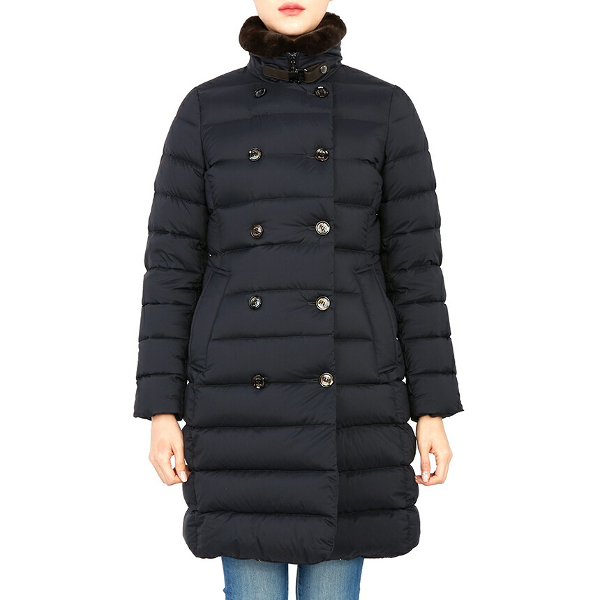 【楽天市場】【3%オフクーポン配布中】【着後レビューで1000円OFFクーポン特典】 MOORER ムーレー レディース コート LONGAN S3 DARK BLU：LUXBOY楽天市場店