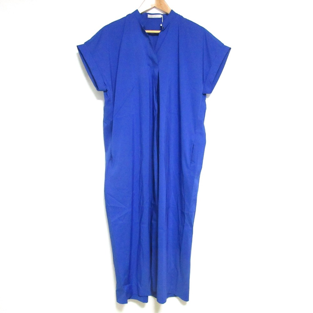 【楽天市場】【中古】 未使用 22SS icb アイシービー ストレッチ マキシ丈 半袖 スキッパー ワンピース 4 ブルー レディース Luxs ブランド古着のリュクス：Luxs（ブランド ...