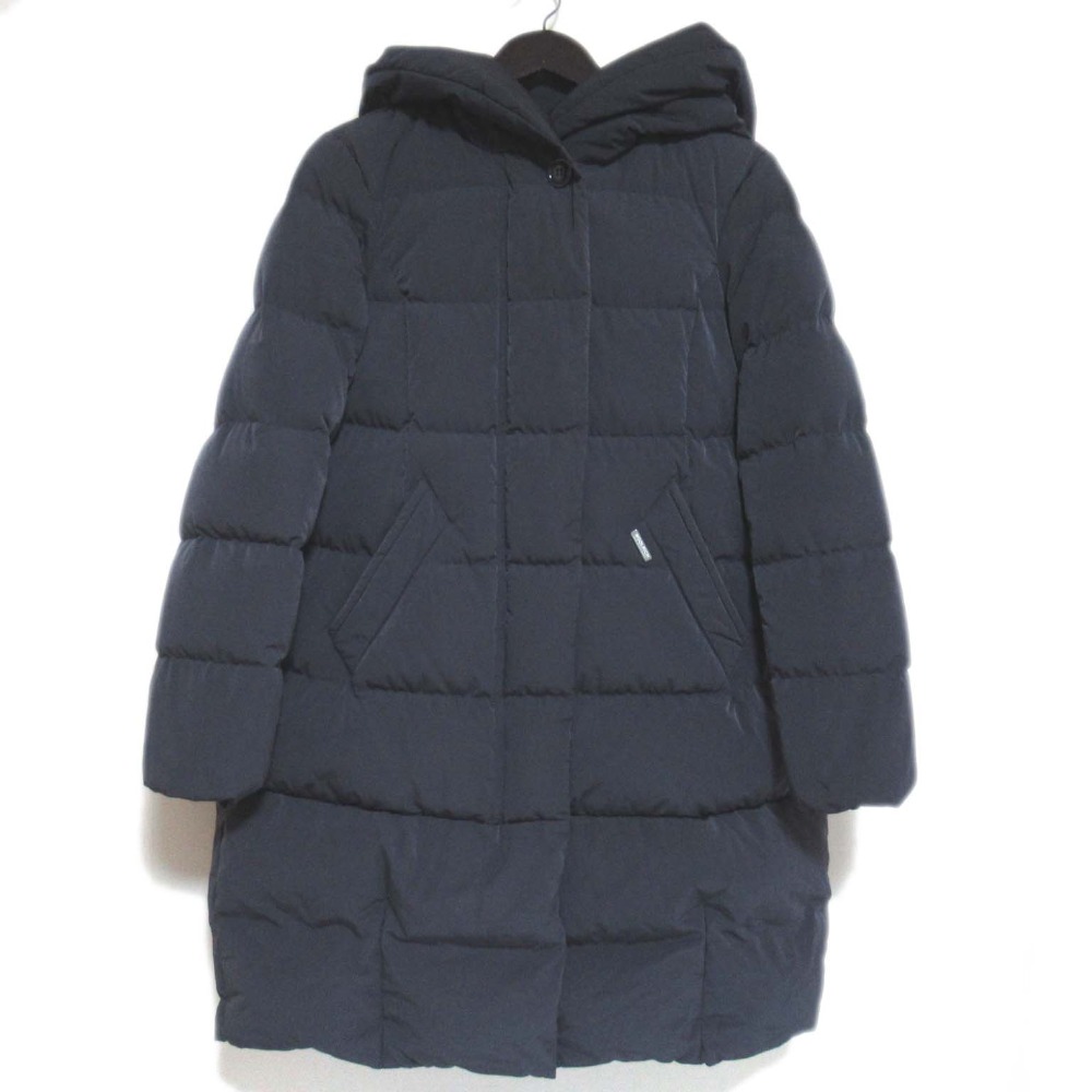 【楽天市場】【中古】美品 WOOLRICH ウールリッチ PUFFY COCOON COAT フーディー ダウンコート コクーンコート ...