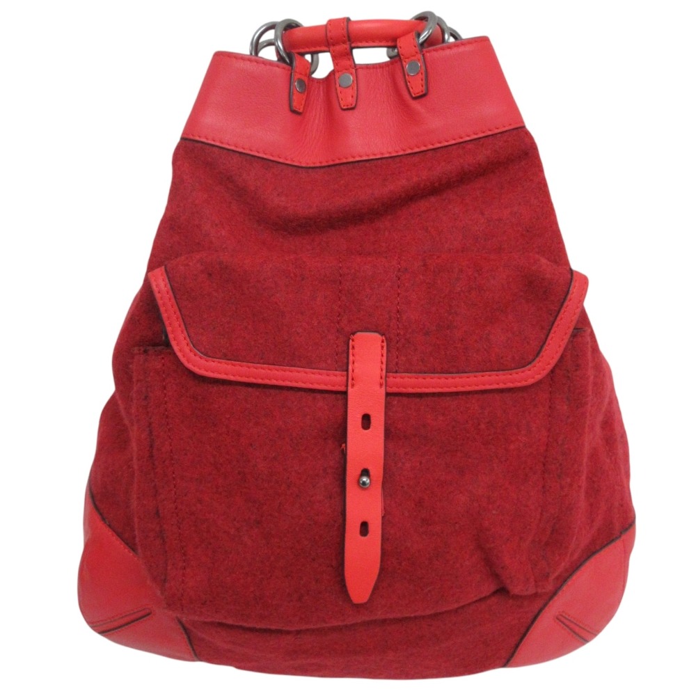 【楽天市場】【楽天スーパーSALE30%OFF】【中古】 美品 rag&bone ラグ&ボーン CRAYSON ウール×レザー バッグパック ...