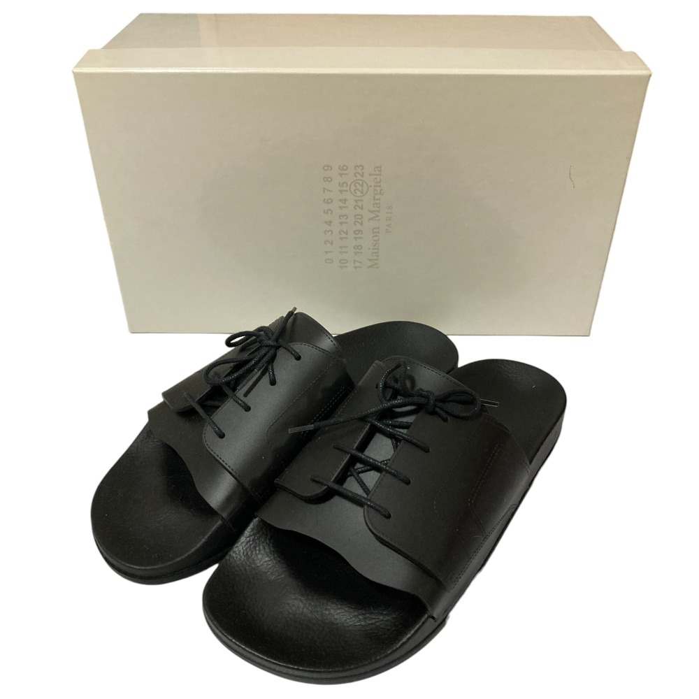 【楽天市場】【中古】美品 Maison Margiela メゾンマルジェラ 22 プール スライドサンダル S58WX0100 P5411 ...