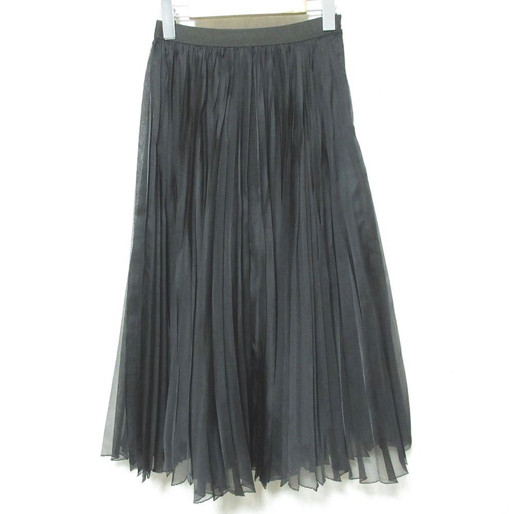 【楽天市場】【中古】美品 24AW ANAYI アナイ カルゼオーガンプリーツ スカート 10242711070 サイズ36 ブラック レディース Luxs ブランド古着のリュクス：Luxs ...